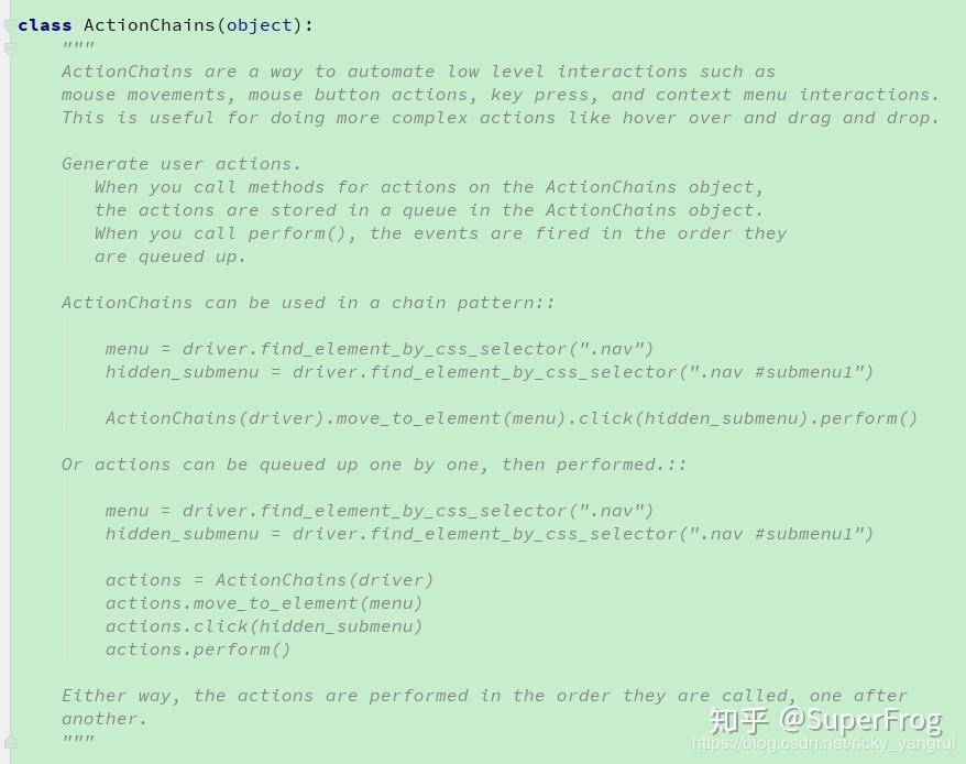 Python+Selenium自动化测试 4. ActionChains鼠标，键盘事件 - 知乎