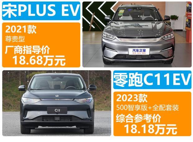 同价选谁：宋PLUS EV vs 零跑C11 EV - 知乎