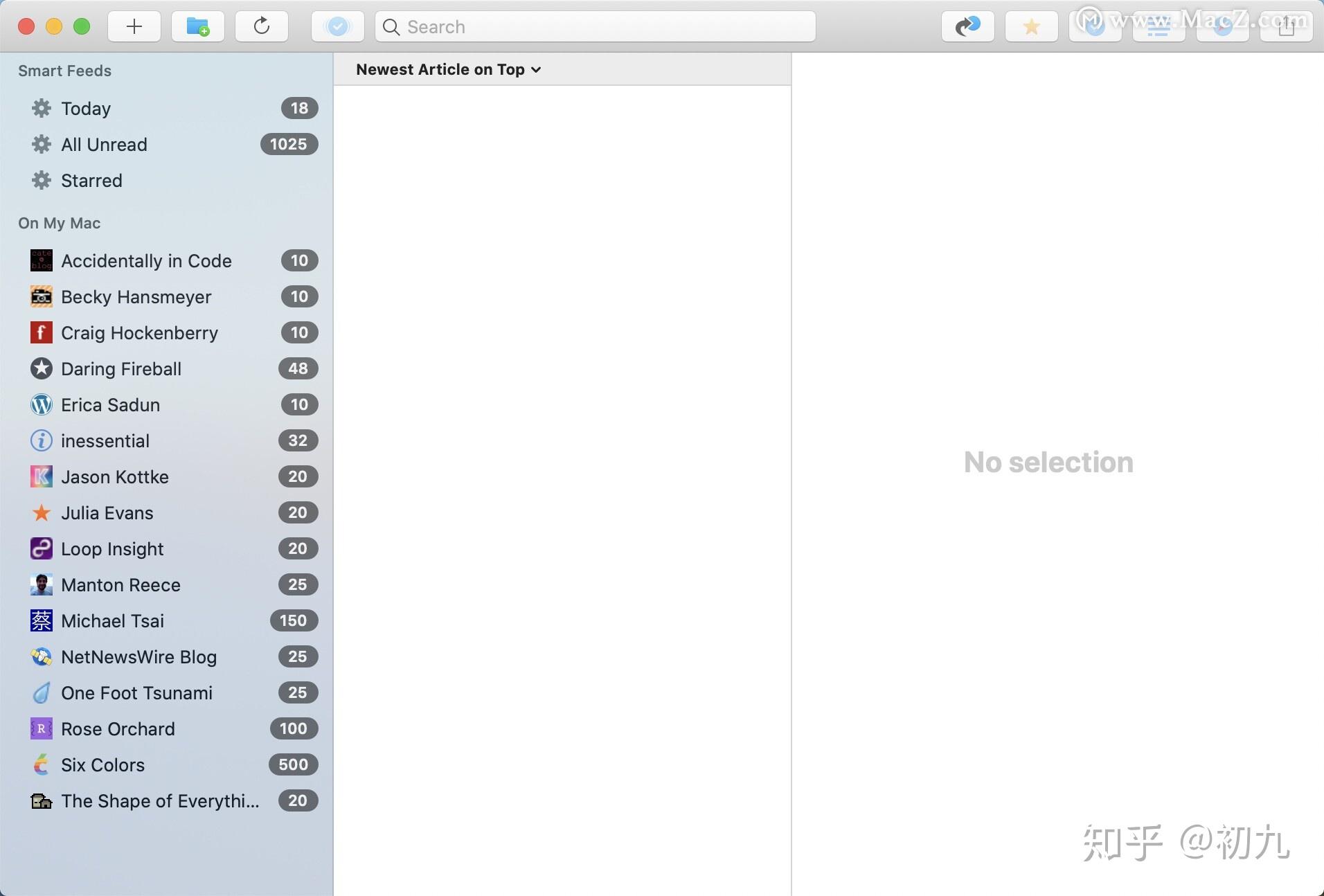 NetNewsWire 5 for Mac开源RSS阅读工具 - 知乎
