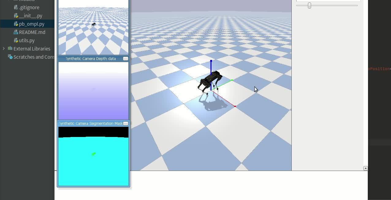 pybullet 四足机器人 - 知乎