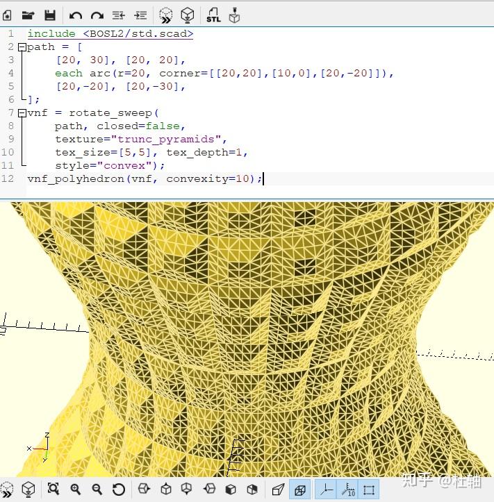 浅尝OpenSCAD（一） - 知乎