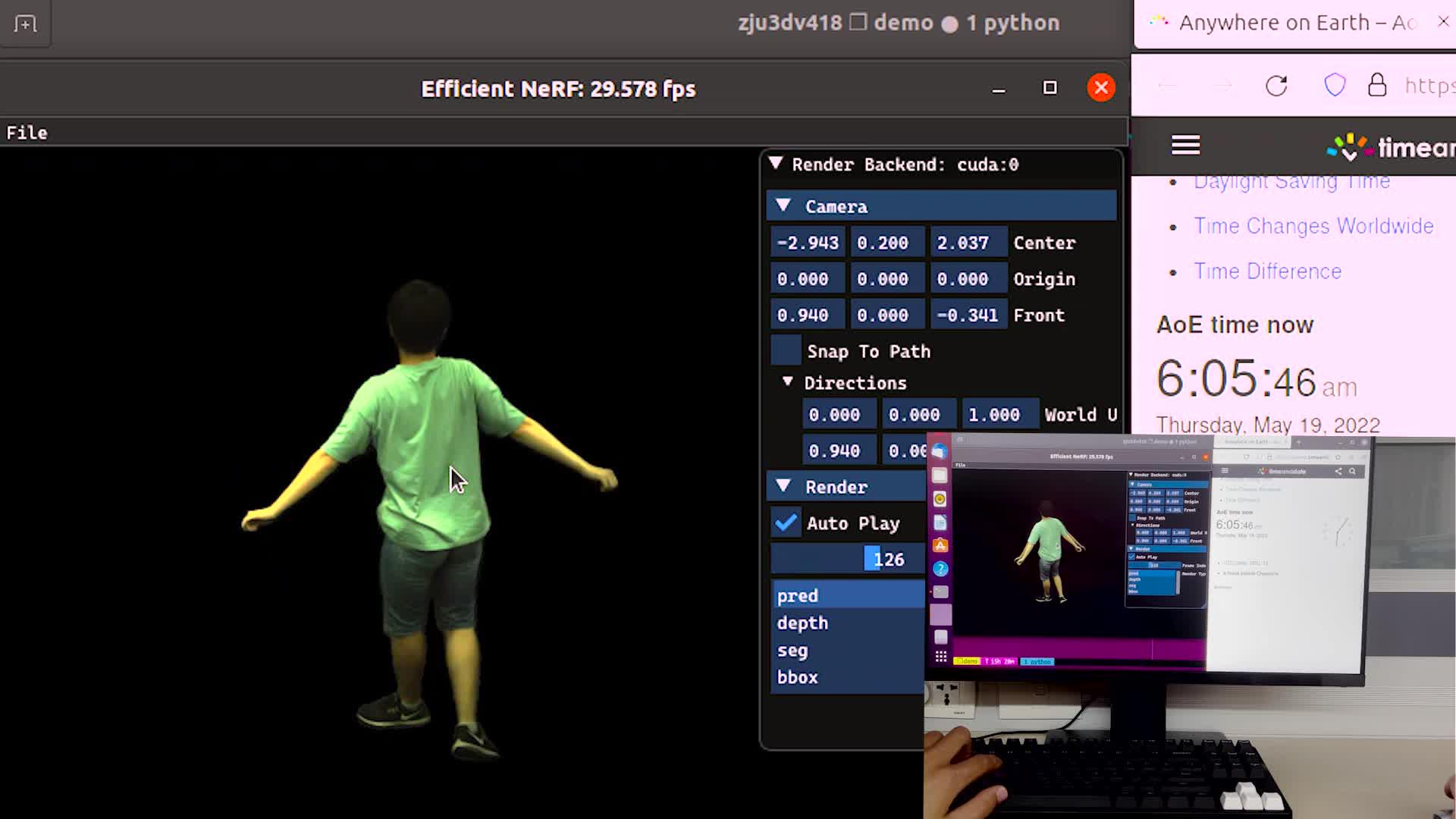 浙大三维视觉团队提出ENeRF，首次实现动态场景的实时照片级渲染 (SIGGRAPH Asia 2022) - 知乎