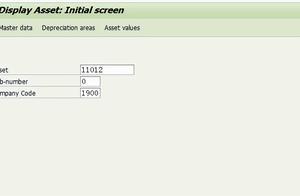 SAP FICO AS03显示固定资产主数据 - 知乎