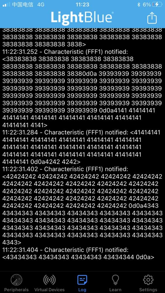 关于KT6368A双模蓝牙芯片的BLE在ios的lightblue大数量数据测试 - 知乎