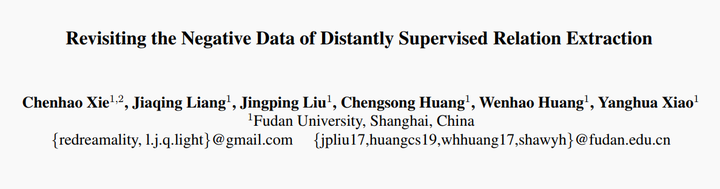 【论文阅读笔记】Revisiting the Negative Data of Distantly Supervised Relation Extraction - 知乎