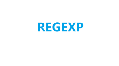 SQL学习笔记 -- REGEXP - 知乎