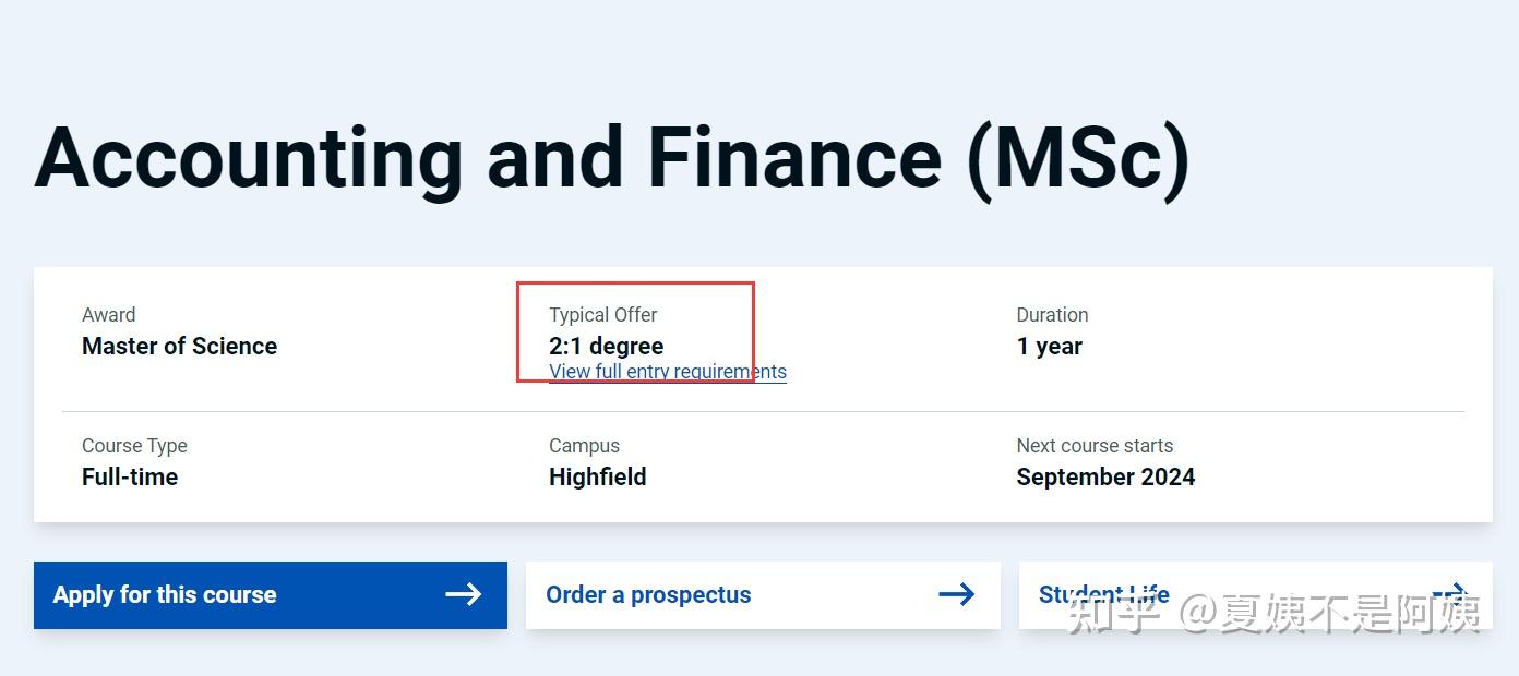 24FALL | 南安普顿大学list解析 - 知乎