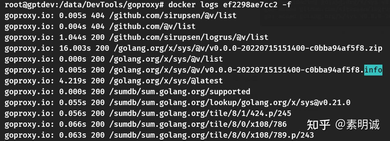 Go 搭建并使用 goproxy 作为代理服务器 - 知乎