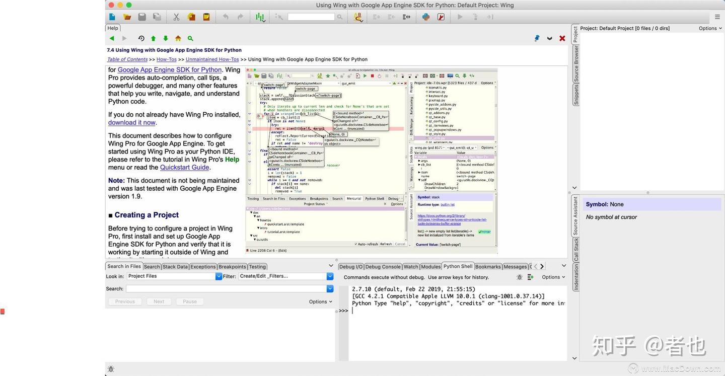 专业Python开发工具：WingPro 7 for Mac - 知乎