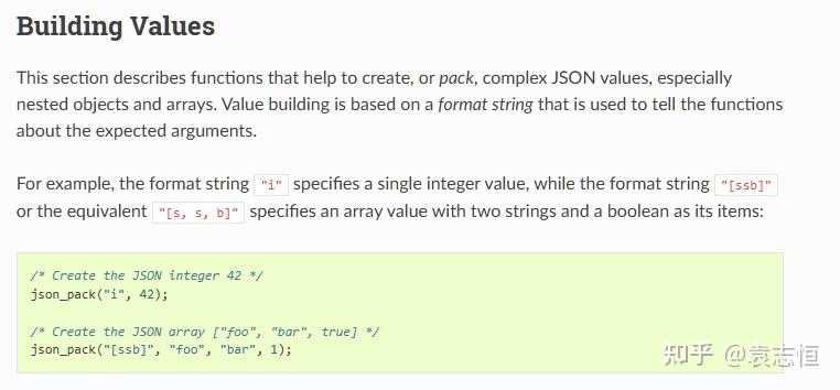 编码、解码和处理 JSON 数据的 C 语言库 - Jansson - 知乎