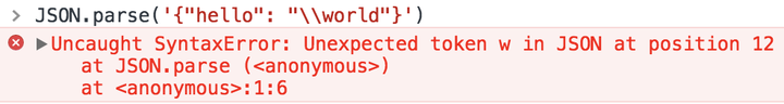 从一个 JSON.parse 错误深入研究 JavaScript 的转义字符 - 知乎