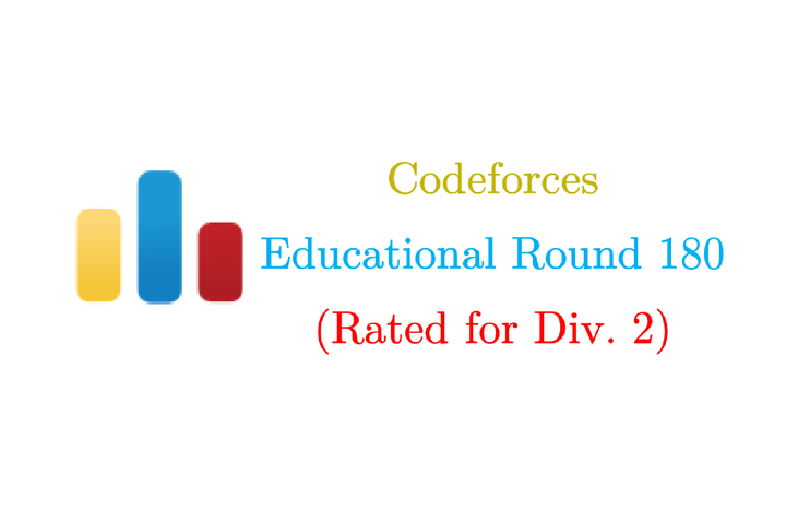 Educational Codeforces Round 180 A-D 题解 - 知乎