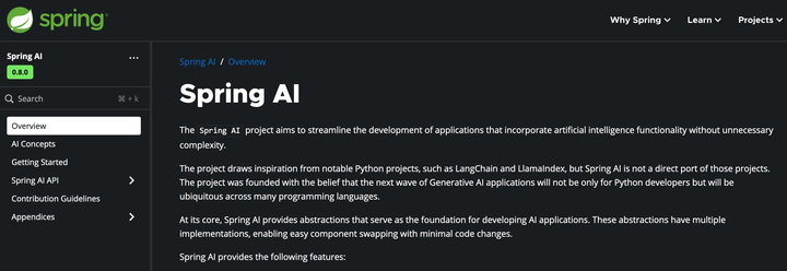 探索Spring AI：将人工智能与软件开发无缝融合 - 知乎