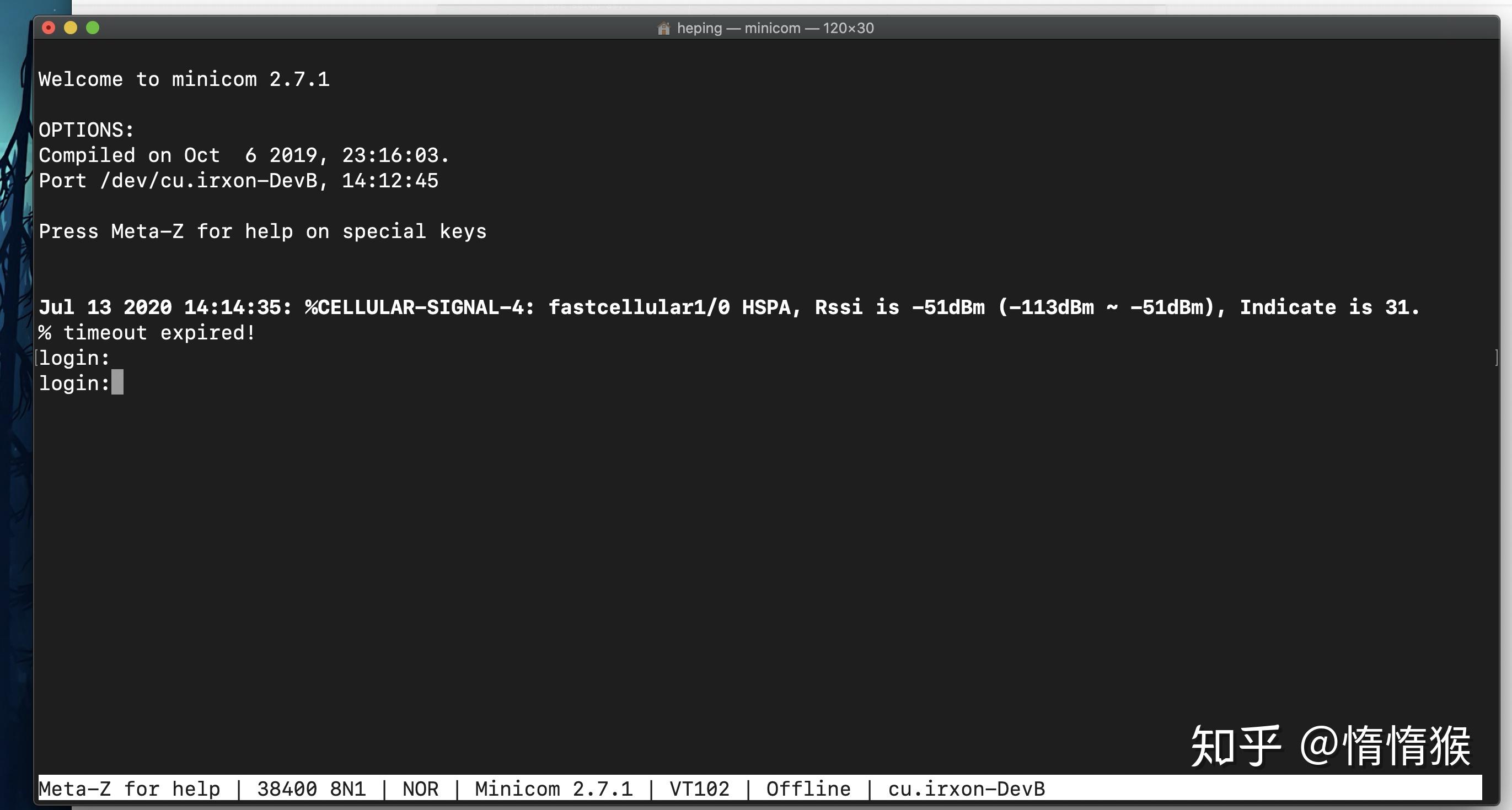 网络工程师的类Unix之路——MacOS用screen、minicom来Console交换机、路由器...... - 知乎