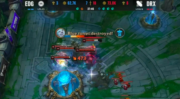 EDG不敌DRX止步八强 - 知乎