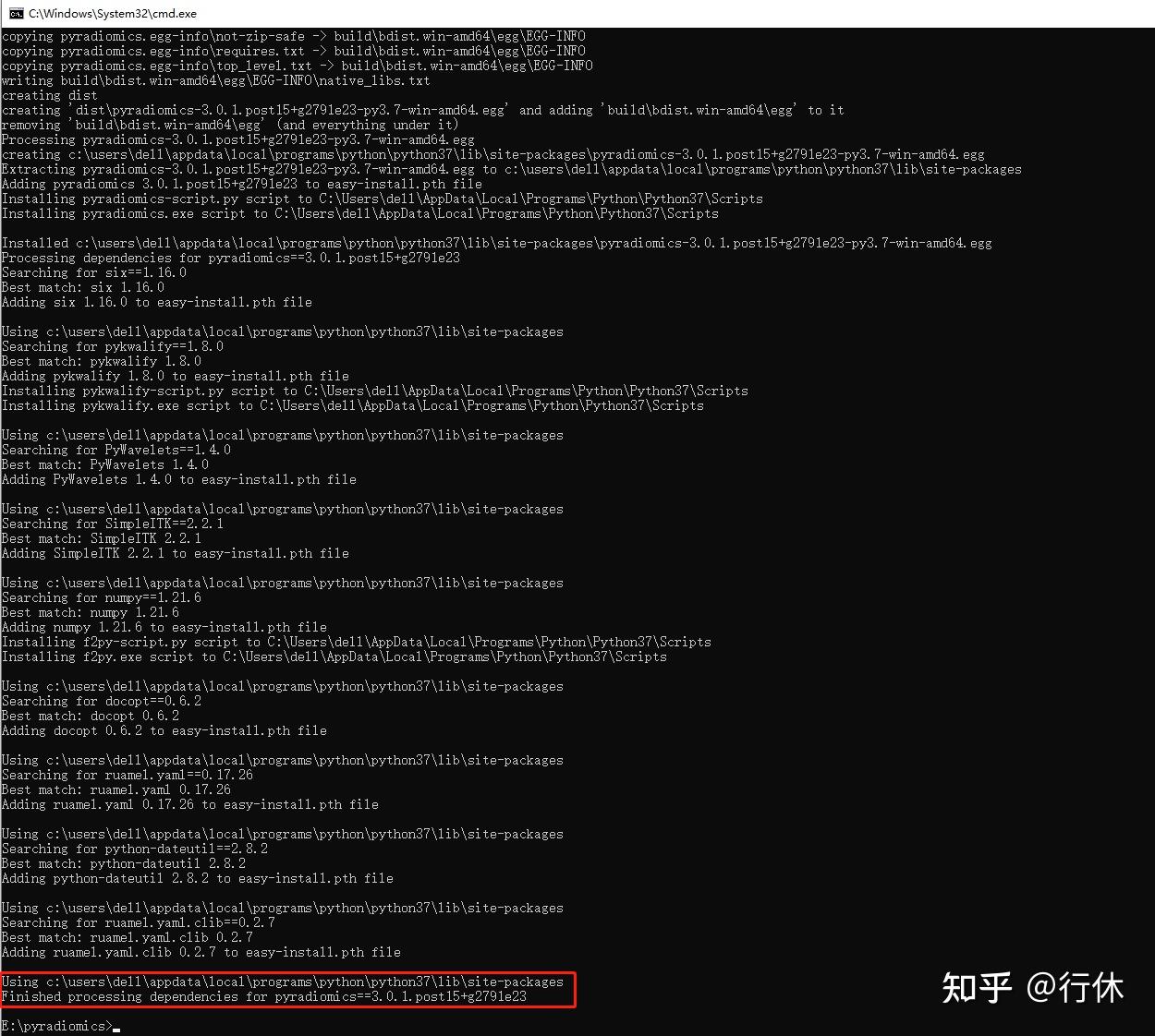 影像组学—pyradiomics配置（一） - 知乎