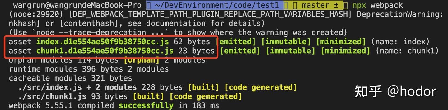 webpack中hash，chunkhash，contenthash有什么区别 - 知乎