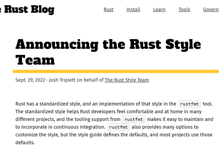 Rust Style 团队重组完成 - 知乎