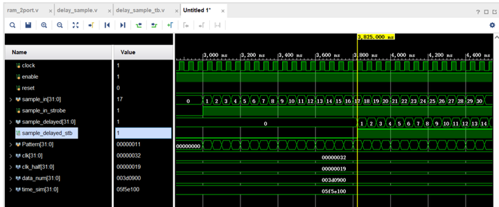 Verilog 将一个信号延迟一定的时钟周期 Bram版 知乎