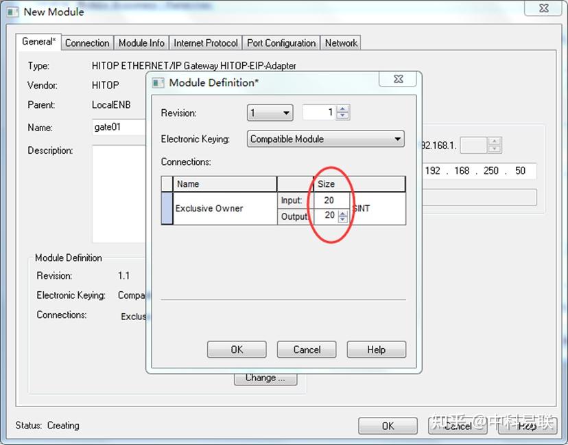 基恩士RS232扫码枪通过HT3S-EIS-MDN网关接入EtherNet/IP协议AB PLC的应用案例 - 知乎