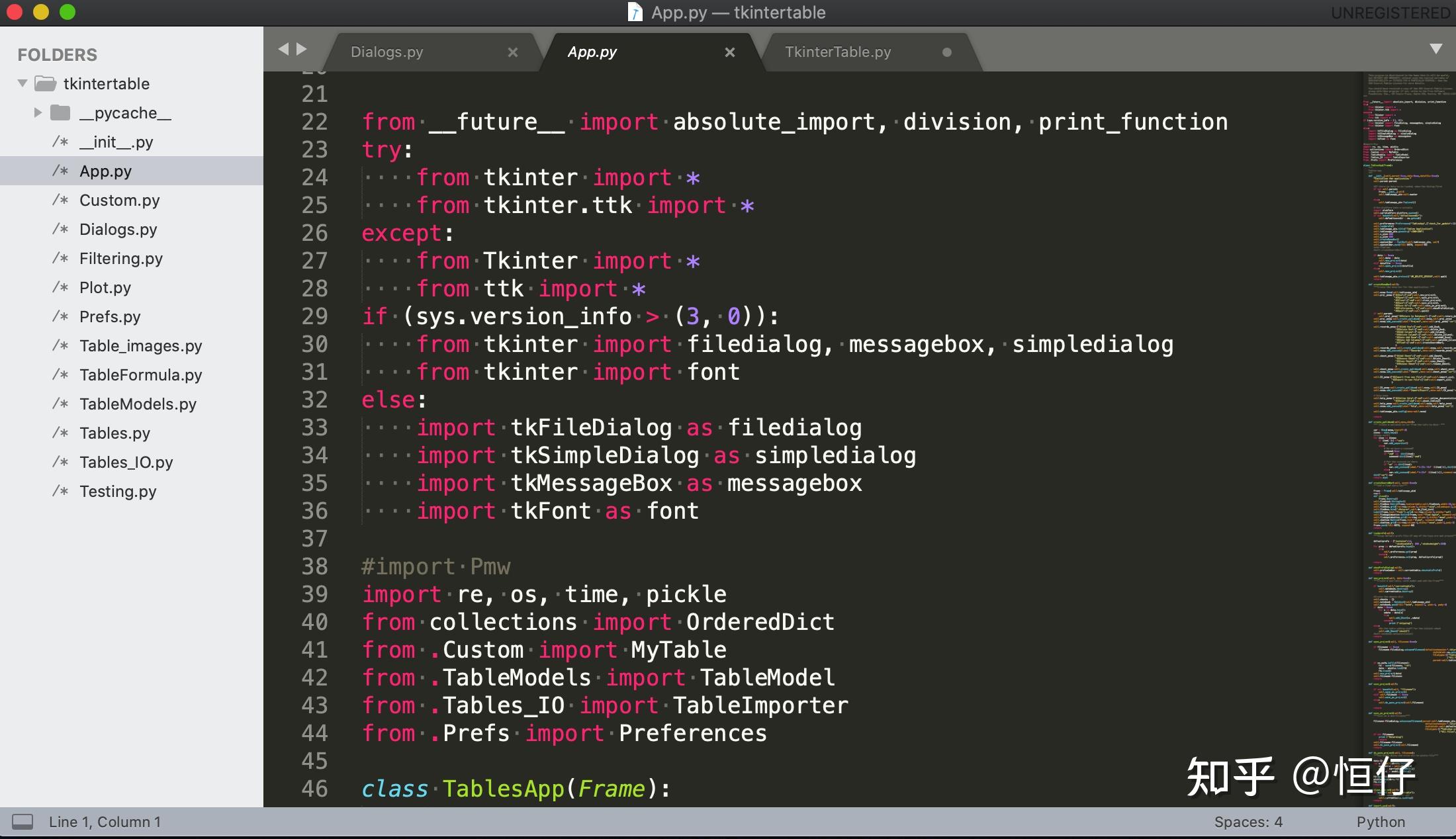 [TkinterTable] Tkinter上的表格GUI - 知乎