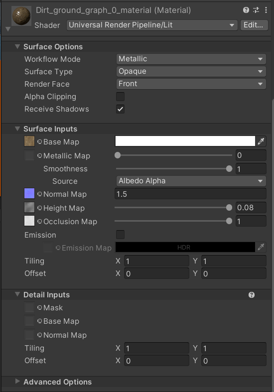 Unity URP ShaderGraph 结合 Substance Designer实现简单程序化可交互沙地 - 知乎