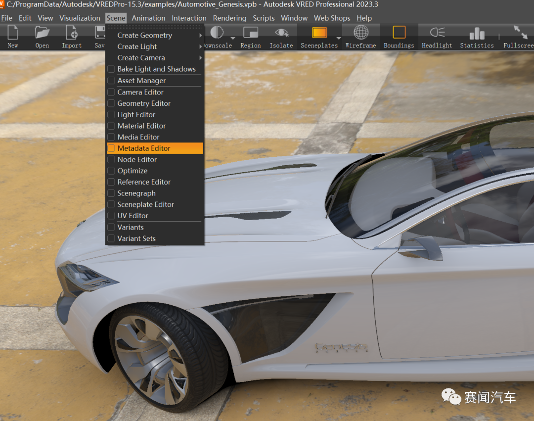 【附下载地址】添加多种实用3D场景，助力汽车造型设计表现 VRED 2023.3重磅发布II 赛闻汽车设计分享 - 知乎