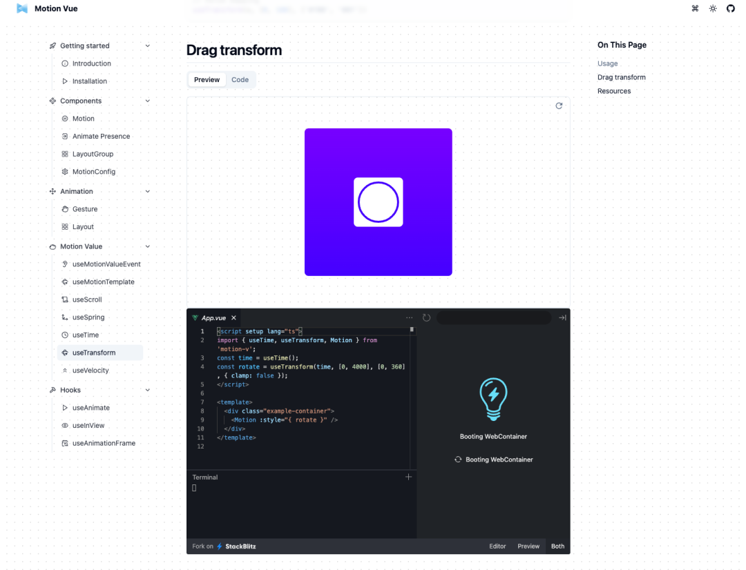 Motion Vue：尤雨溪力荐的 Vue 动画库！ - 知乎