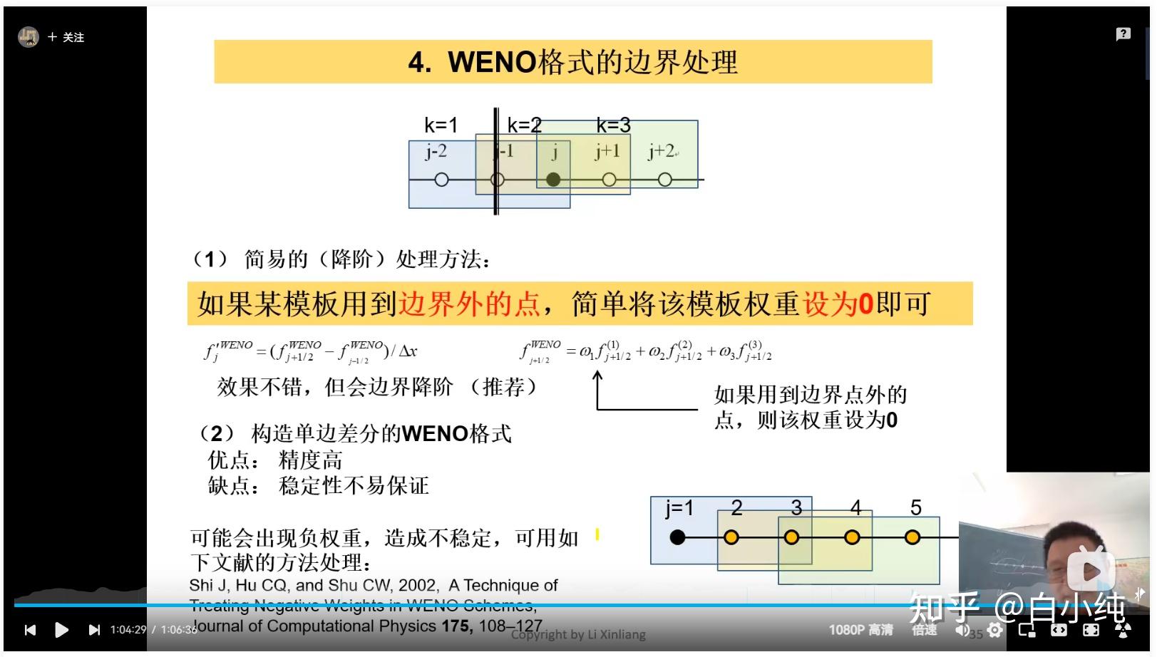 WENO格式的边界怎么处理? - 知乎