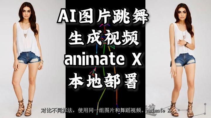 AI图片跳舞生成视频，animate X本地部署。 - 知乎