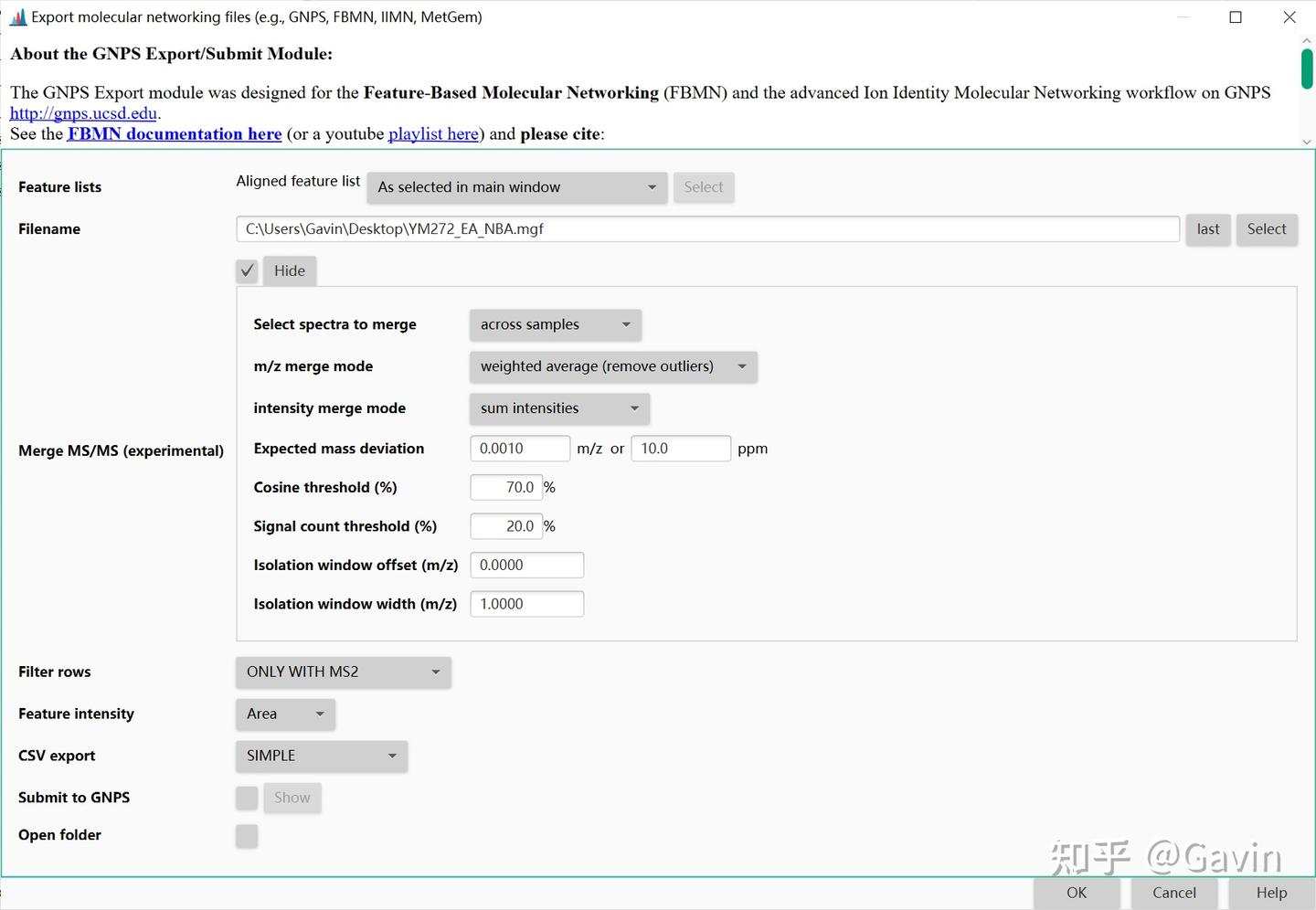 LCMS数据的MZmine-FBMN分析流程指南 - 知乎