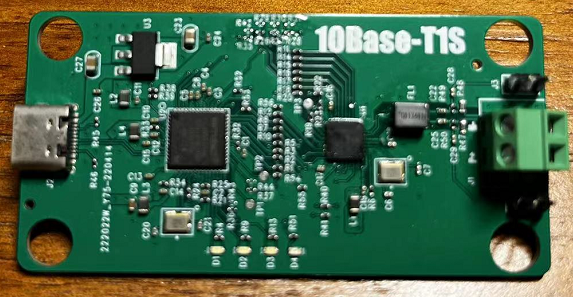 汽车以太网实验5-10baseT1s - 知乎