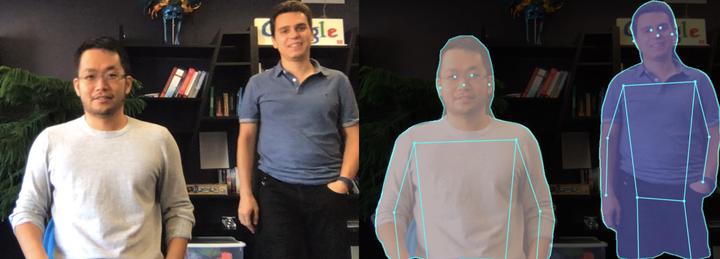 谷歌发布人体图像分割工具BodyPix 2.0，支持多人识别，可在iPhone上流畅运行 - 知乎