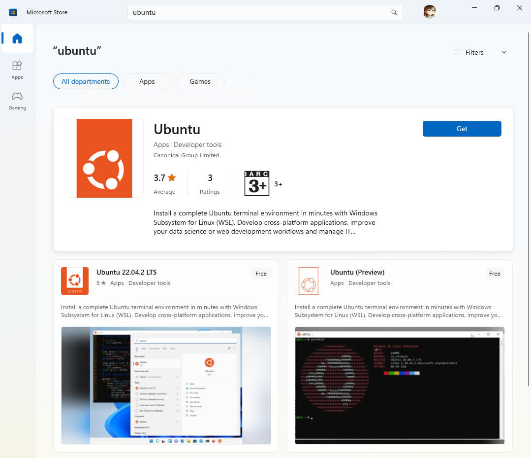 Win11下快速安装Ubuntu以及配置CUDA+Pytorch - 知乎