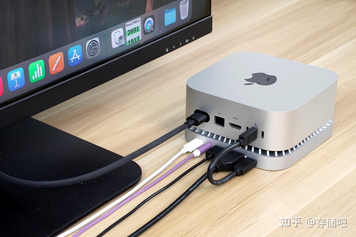 果系桌搭强迫症救星，"隐形"扩容Mac mini，移速扩展坞底座开箱评测 - 知乎
