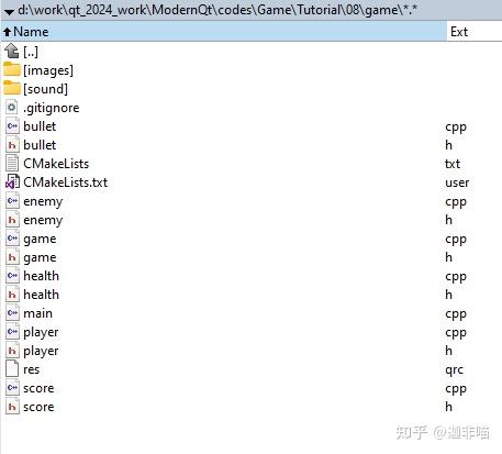 windows11+Qt6.6.2+Qt Game Tutorial 8 - Adding Graphics简单测试 - 知乎