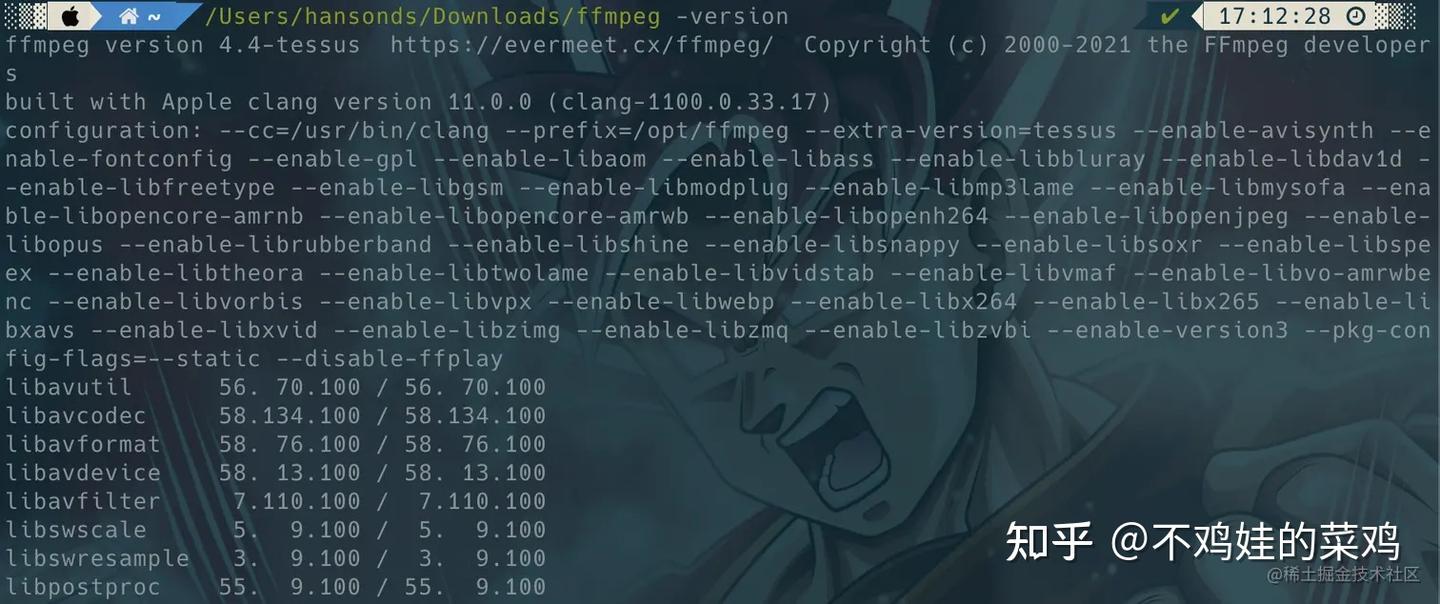 Mac平台下的FFmpeg的安装编译 - 知乎