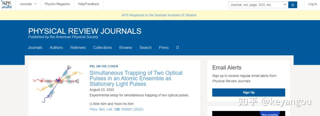请问如何在APS免费下论文？ - 知乎