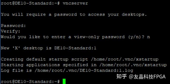 巧用VNC替代显示器显示DE10-Standard开发板的Linux桌面 - 知乎