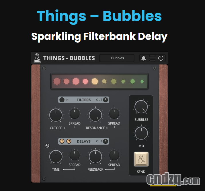 AudioThing Things-Bubbles：一个滤波器库和延迟效果器库 - 知乎