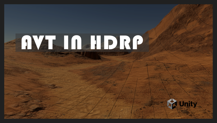 Implementing Adaptive Virtual Texture In HDRP - 知乎