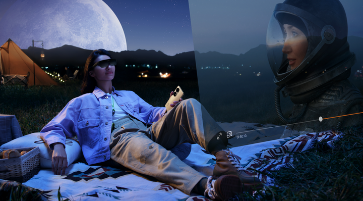 华为首款智能观影眼镜Vision Glass体验：碎片化巨幕观影 - 知乎