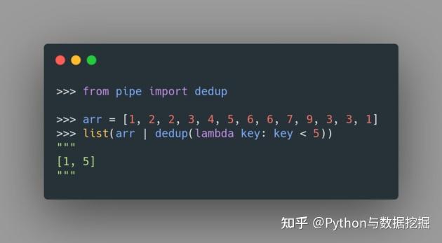 妙不可言！使用 Python 管道 Pipe 编写代码如此优雅！ - 知乎