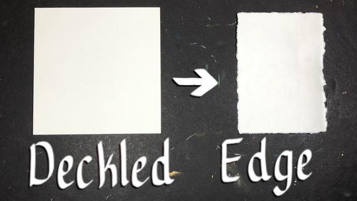 deckled edges - 知乎
