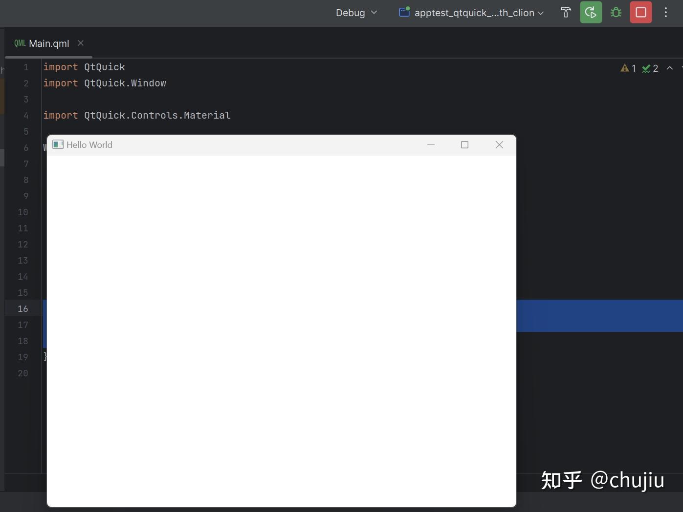分享一种超级简单的 Clion 配置 Qt CMake 项目环境的方法 - 知乎