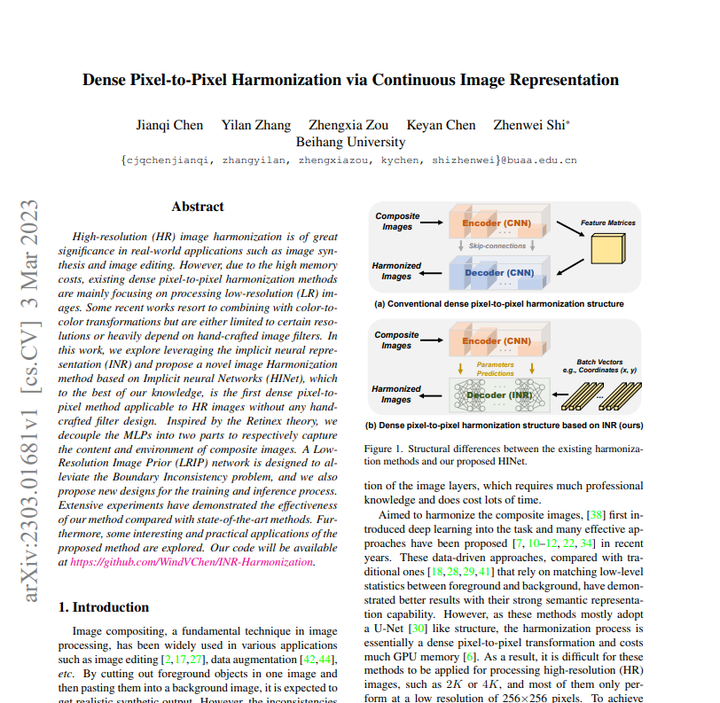 高质量图像和谐算法分享（含Demo试玩视频） - 知乎