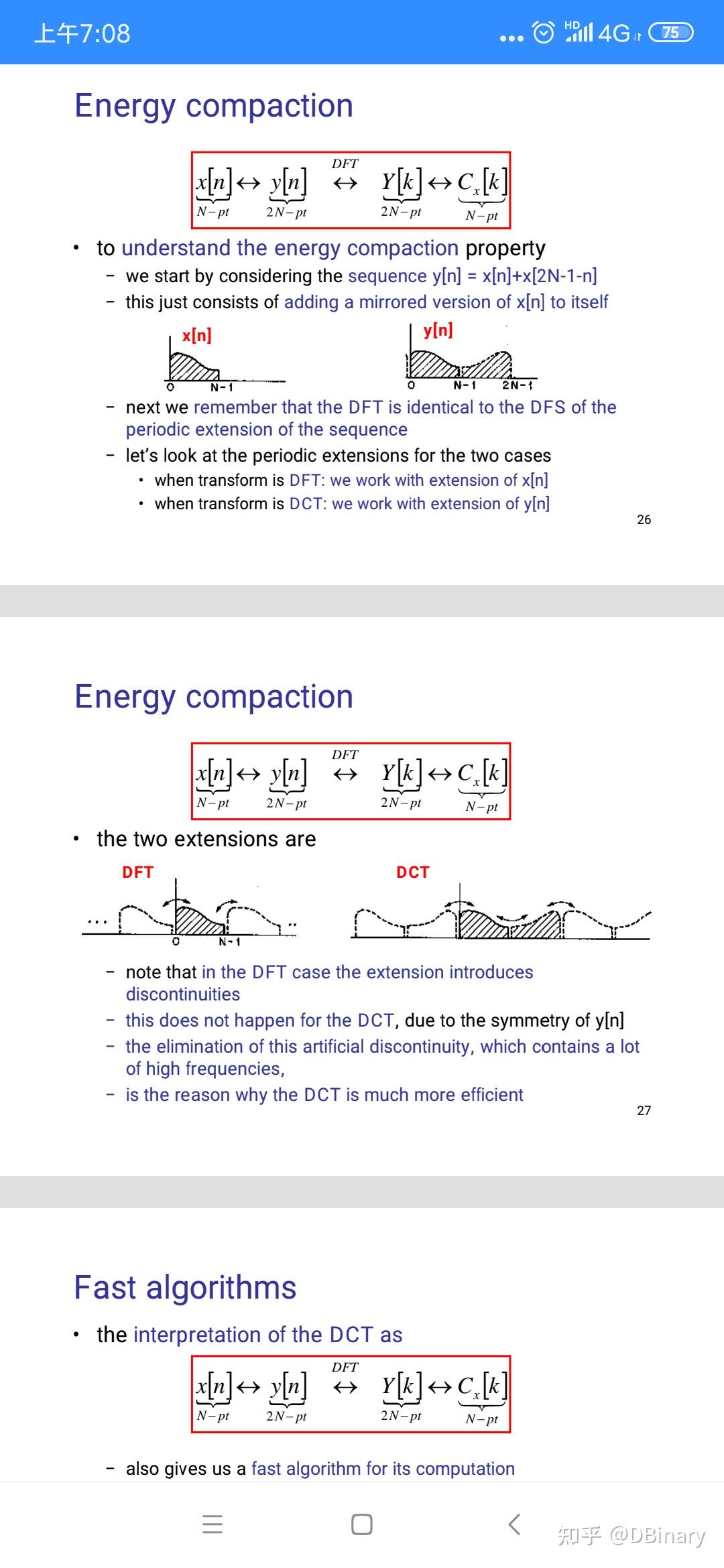 详解离散余弦变换（DCT） - 知乎
