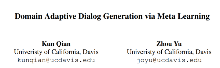 《Domain Adaptive Dialog Generation via ...》阅读笔记 - 知乎