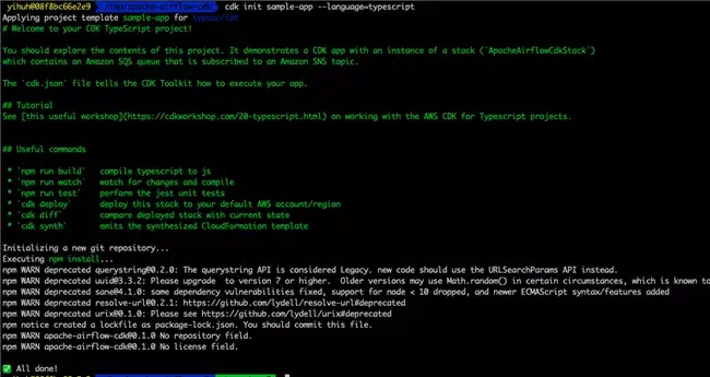 使用Amazon CDK部署基于Amazon Fargate的高可用、易扩展的Airflow集群