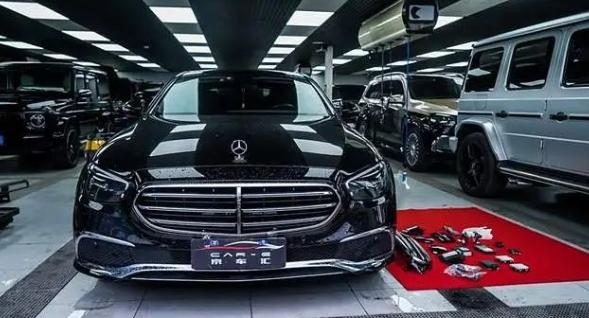 21款奔驰E260L立标升级原厂23P智能辅助驾驶系统作业分享 - 知乎